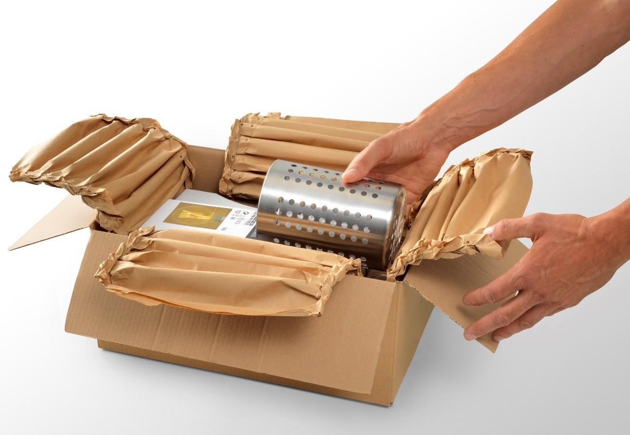 Sustainable paper packaging | The WrapPak ® Protector | RAJAPACK UK
